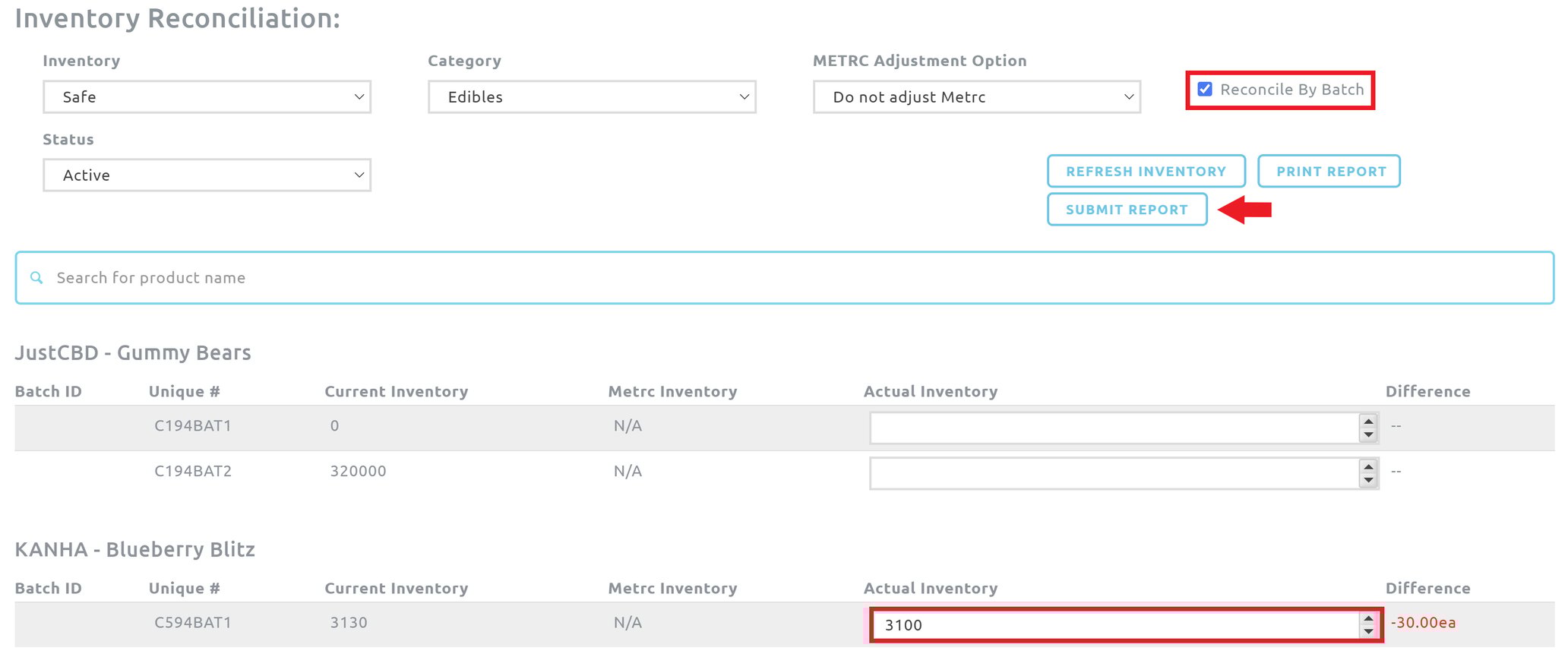 Retail | Inventory Reconciliation