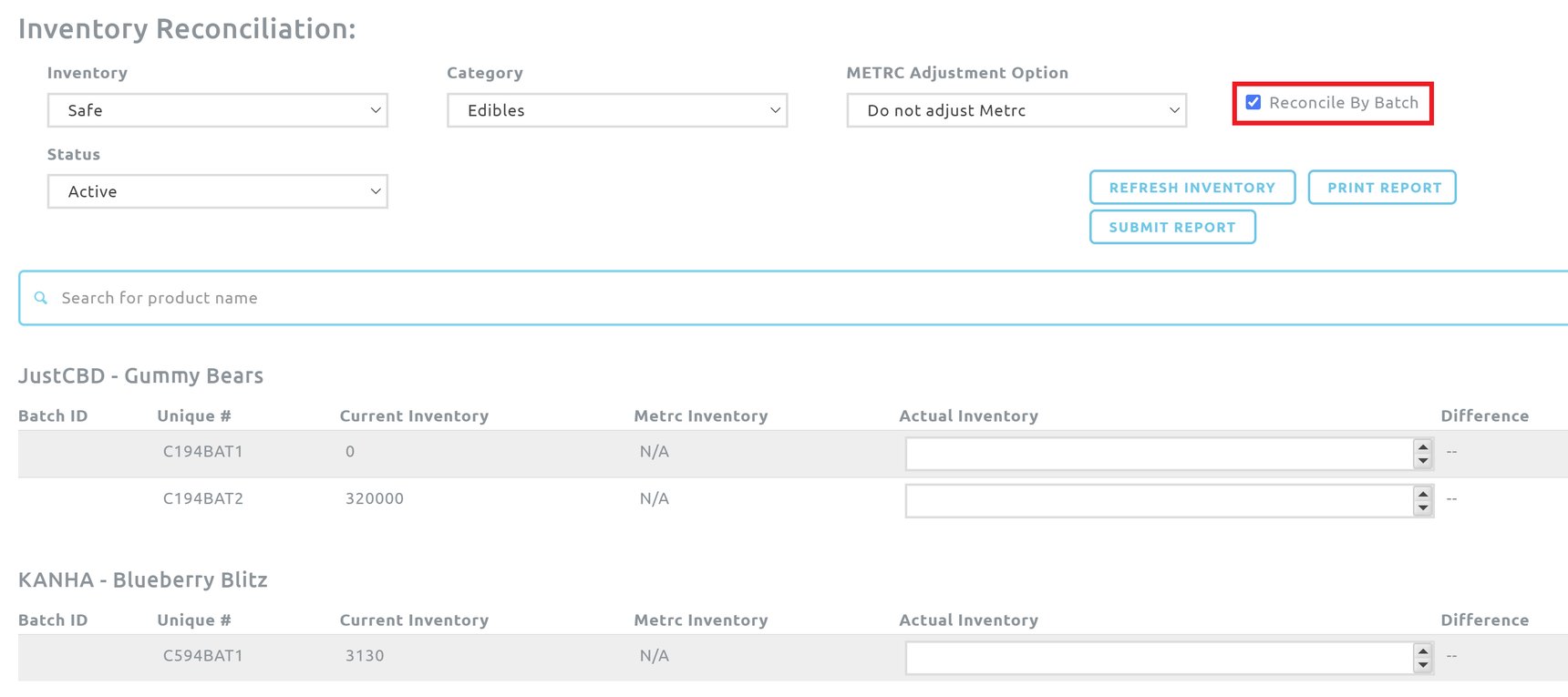 Retail | Inventory Reconciliation