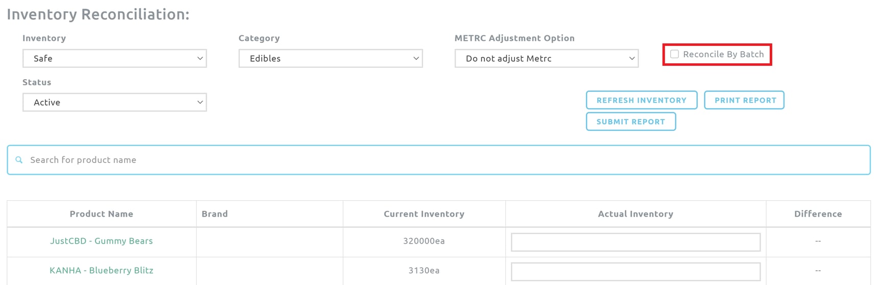 Retail | Inventory Reconciliation