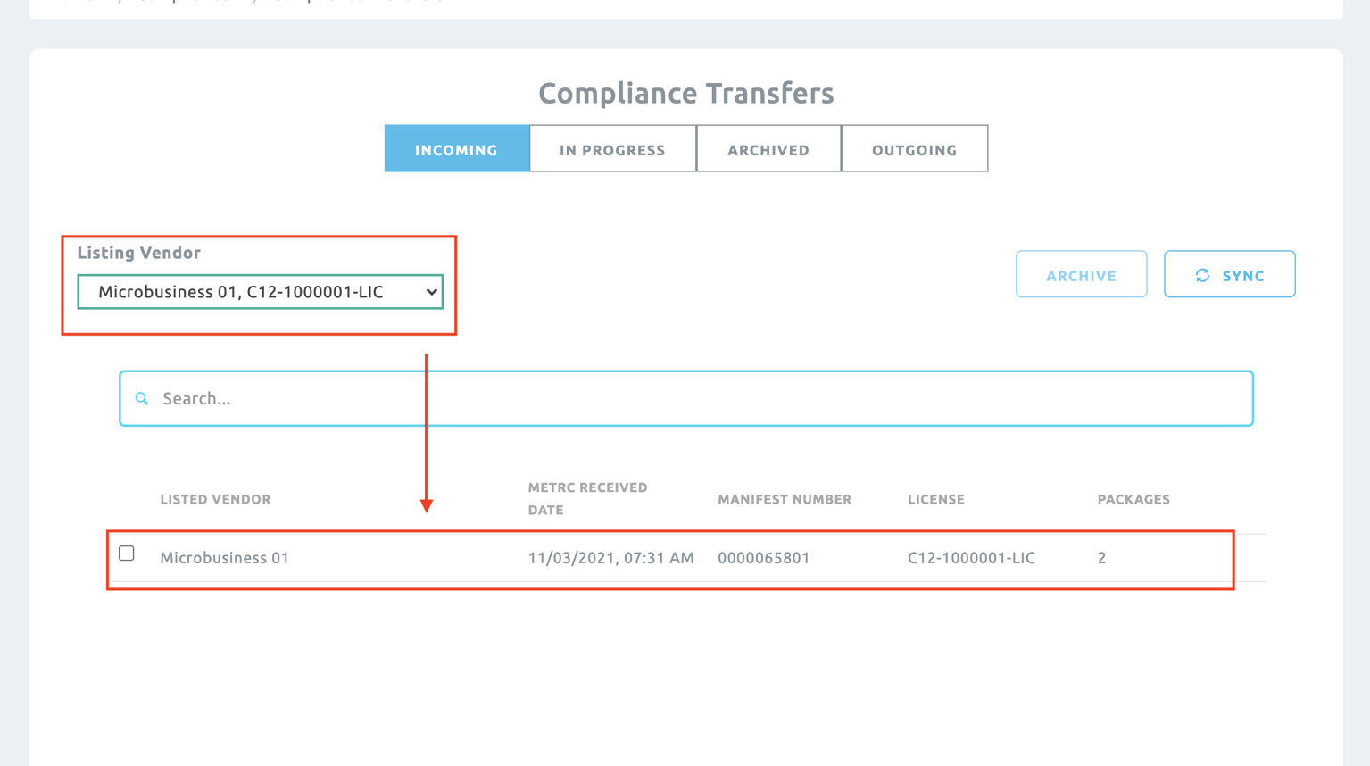 Retail | How do I Receive a Compliance Transfer in BLAZE?