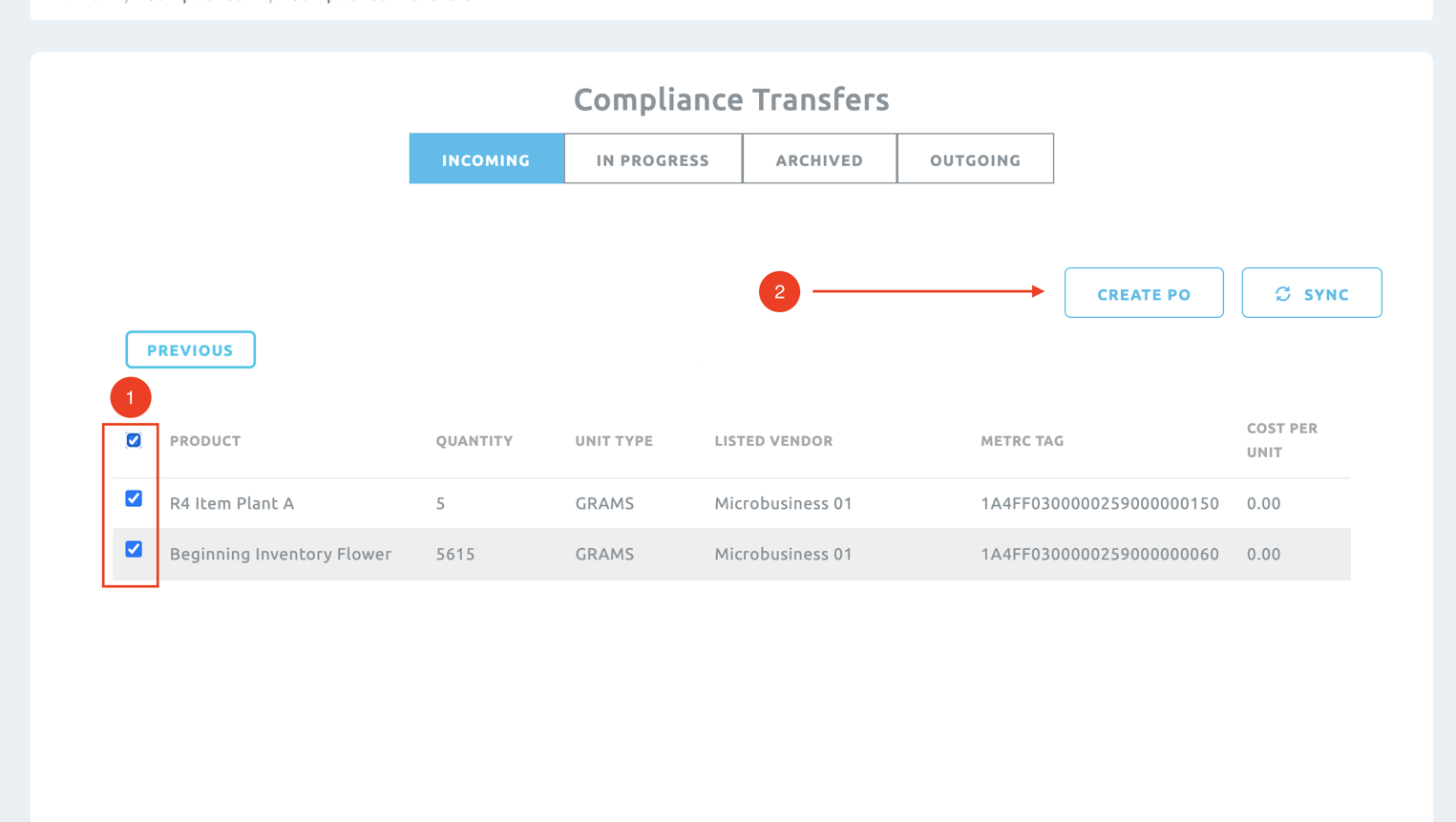 Retail | How do I Receive a Compliance Transfer in BLAZE?