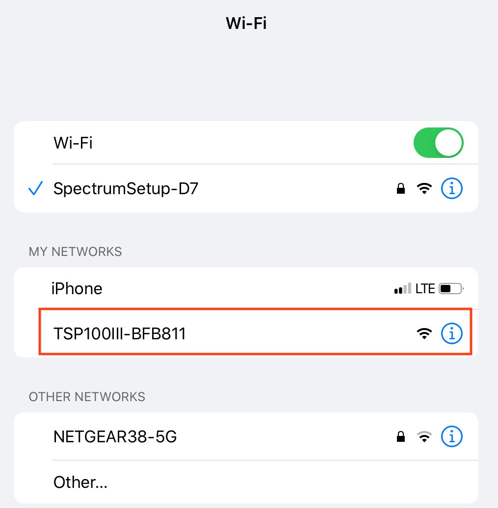 Retail POS App | How to Connect Your Wifi TSP Printer to an iPad
