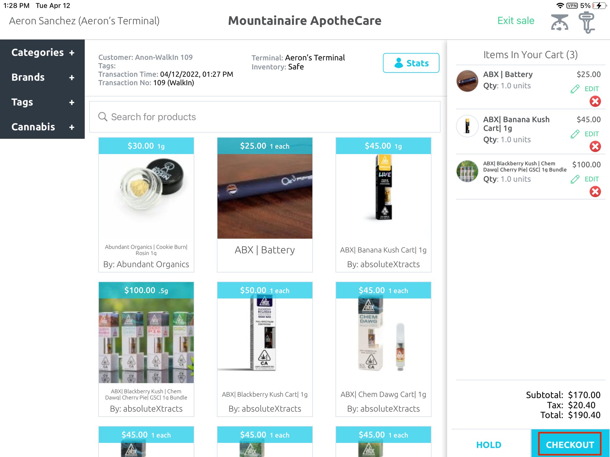 RETAIL POS App | Adding Anonymous Orders to the Queue