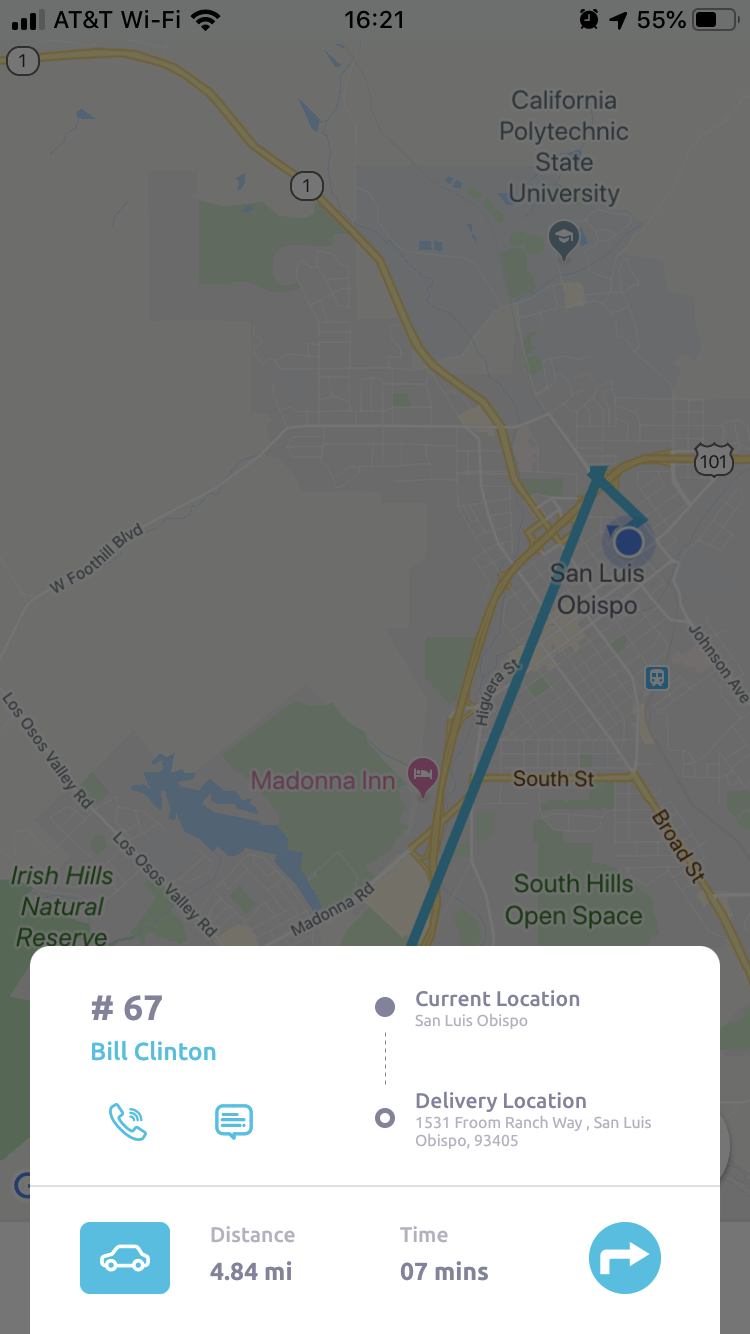 Retail | BLAZE Delivery App
