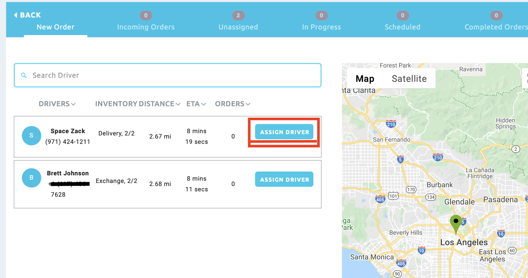 Retail | How to send orders to Onfleet using the Dispatch section