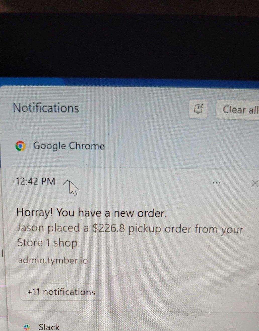 ECOM | Enable admin order notifications