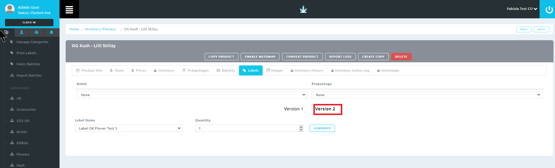 Retail | Set Up and Printing Exit Labels