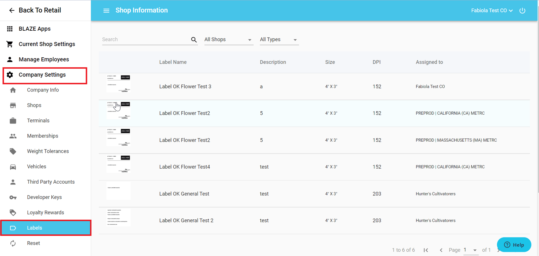 Retail | Set Up and Printing Exit Labels
