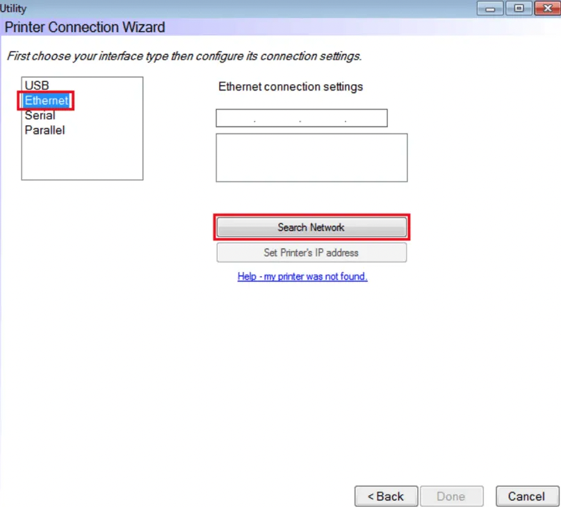 Retail | How to Connect My MC3 via ethernet for WIFI printing (Windows)