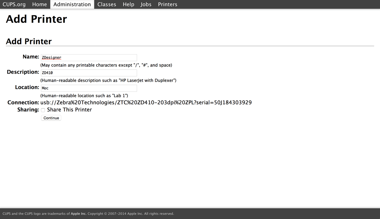 Retail | Printing Labels Using a Zebra Printer (Mac)