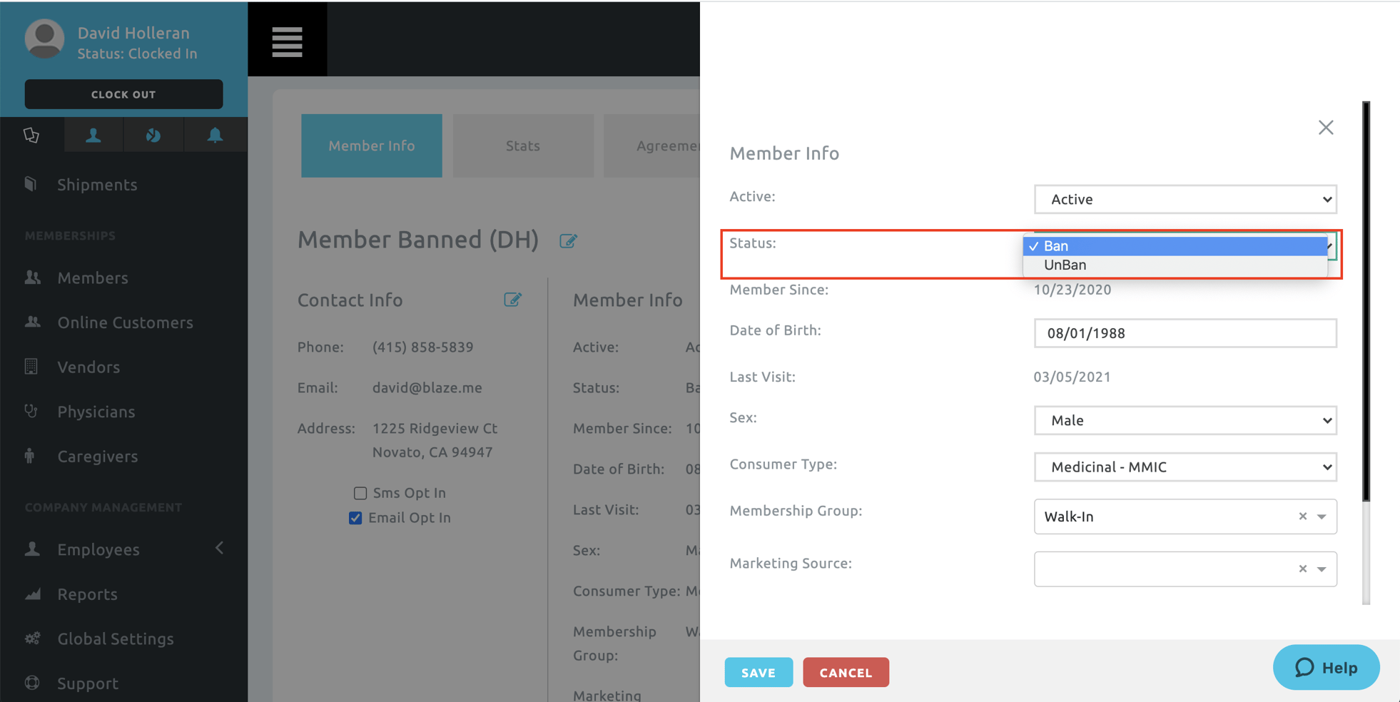 Retail | How to Ban / Unban Members