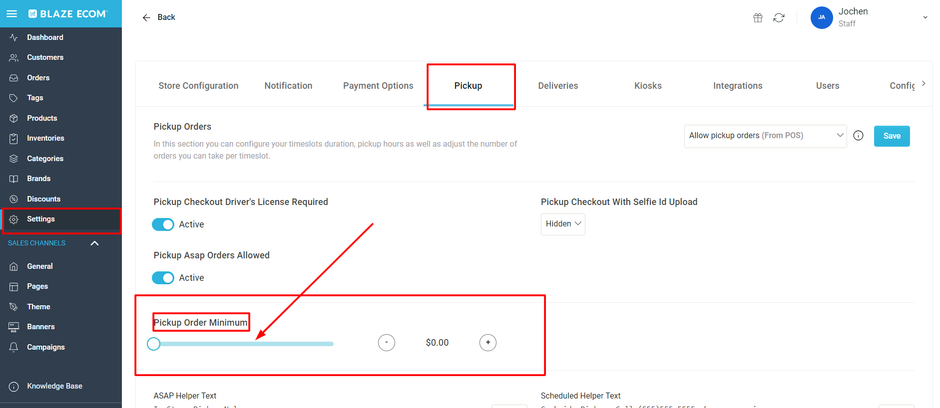 ECOM | Configuring Order Minimums in Mission Control