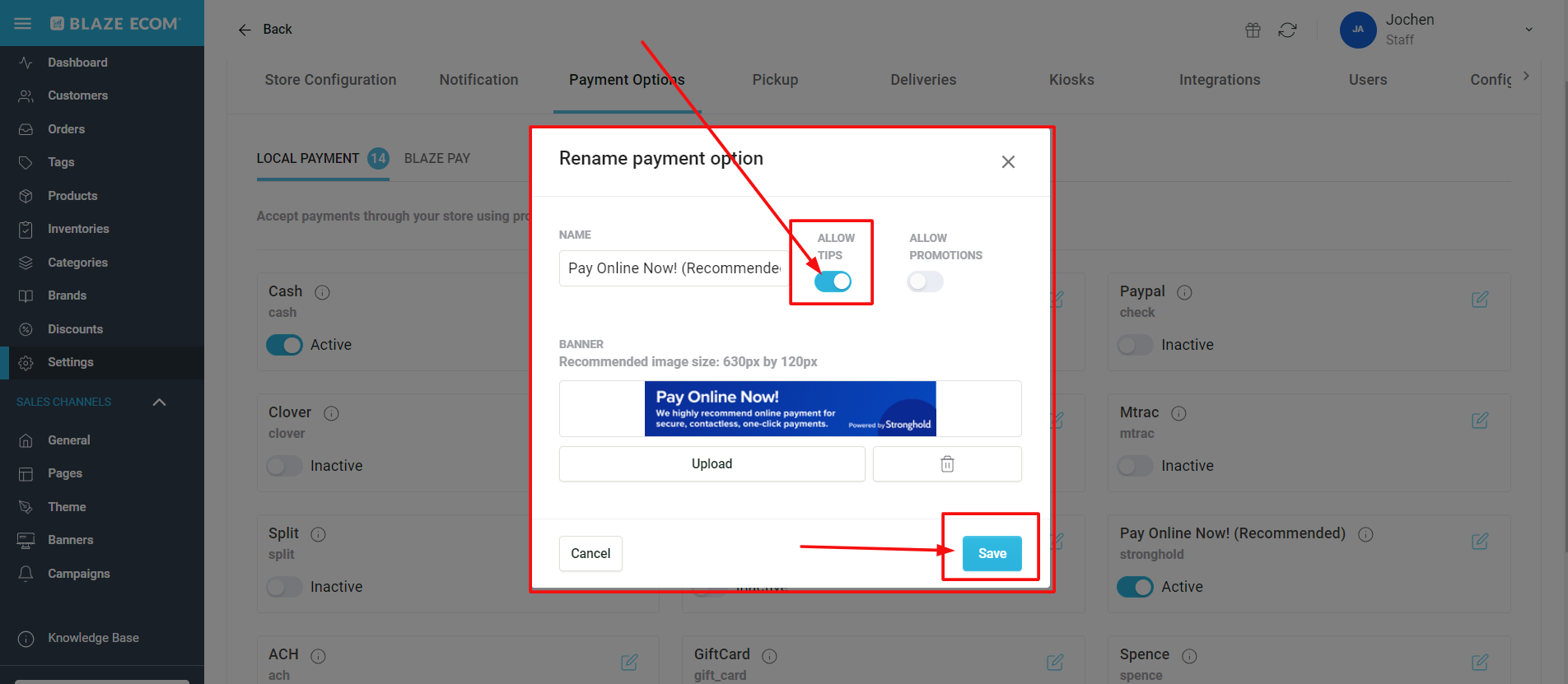 ECOM | How to Enable and Use Tipping at Checkout