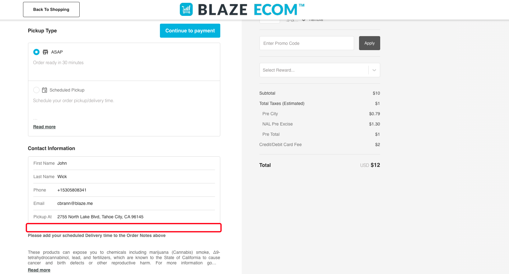 ECOM | How to hide Order Notes from ECOM Checkout