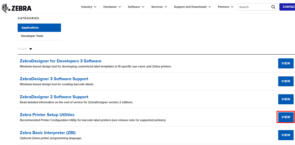 Retail | Zebra ZD410/411 - USB (PC) Configuration