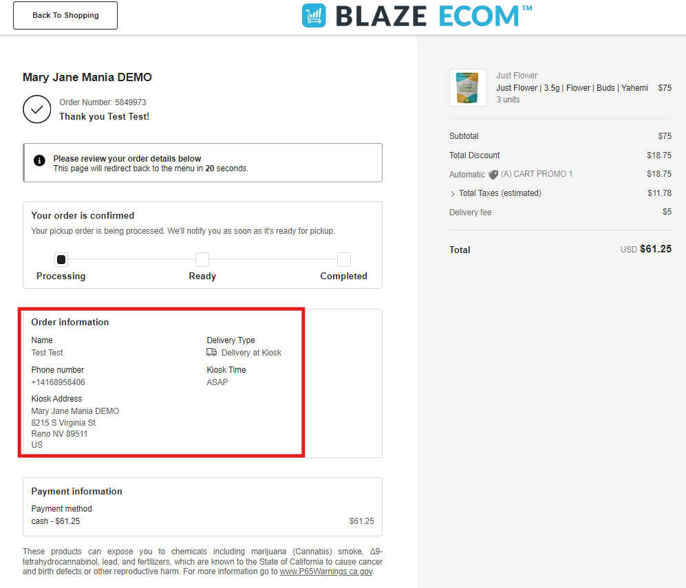 ECOM | The BLAZE ECOM Kiosk experience