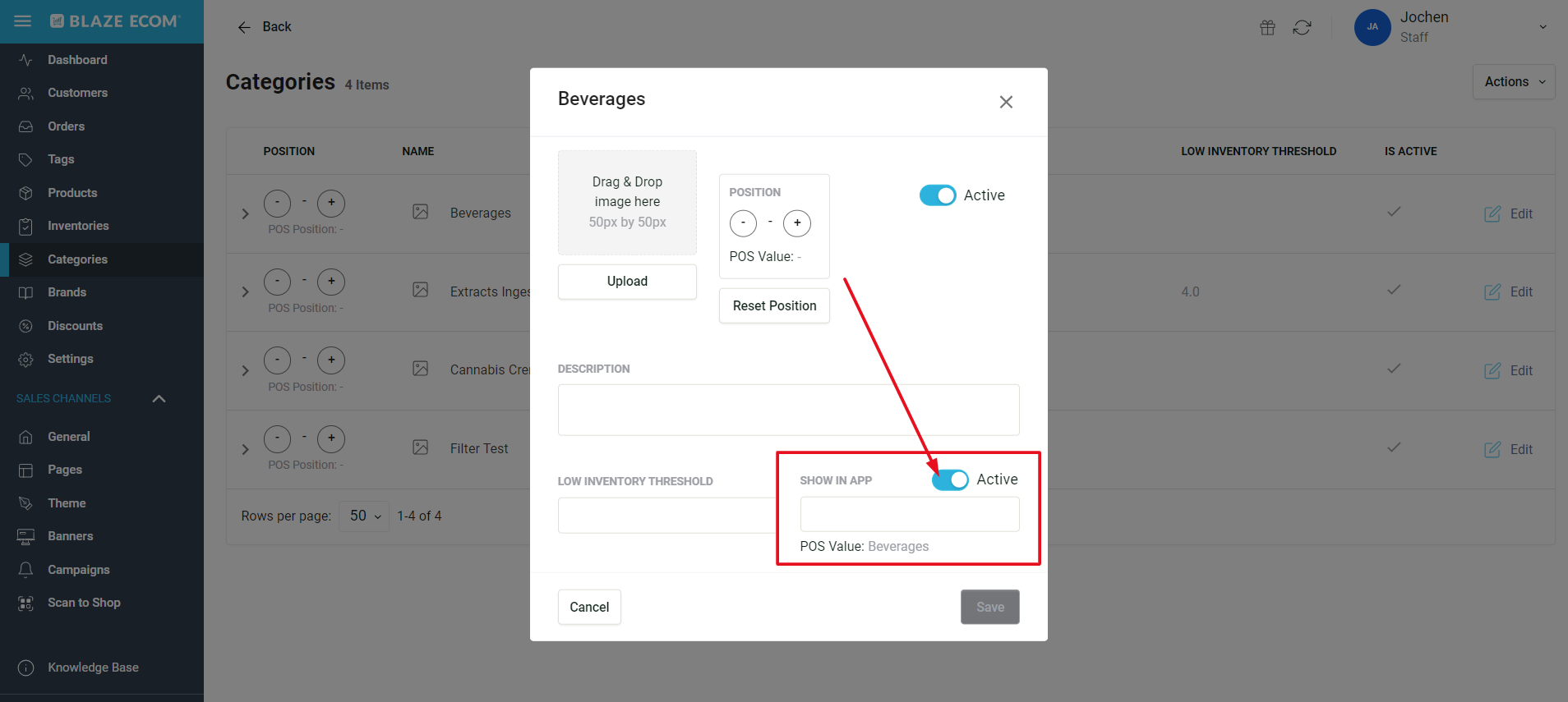ECOM Mobile App | Mobile App Category Management