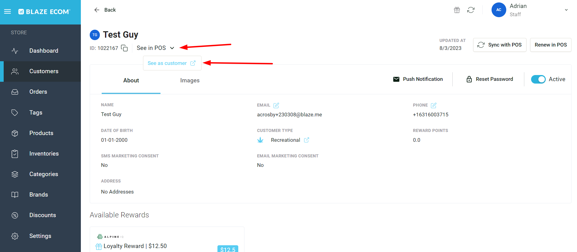 ECOM | Manage Your Customers