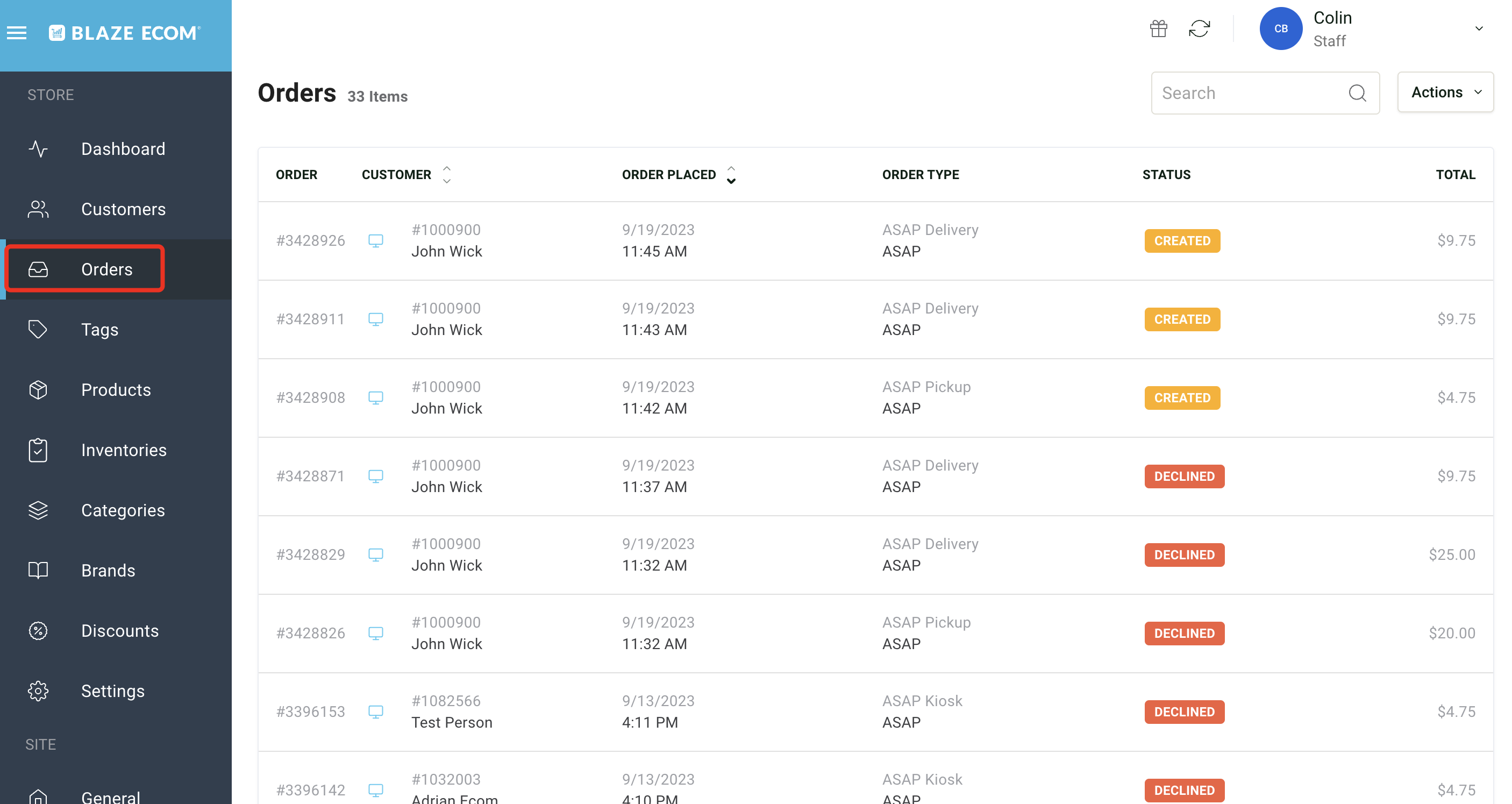 ECOM | Managing Orders in ECOM Mission Control